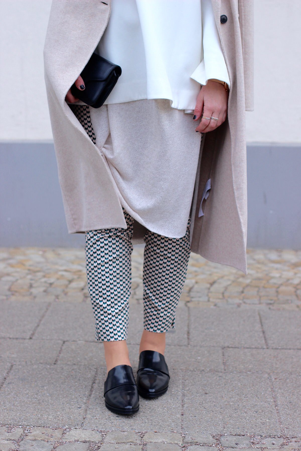 Cigarette Trousers X Slipper | veronique sophie